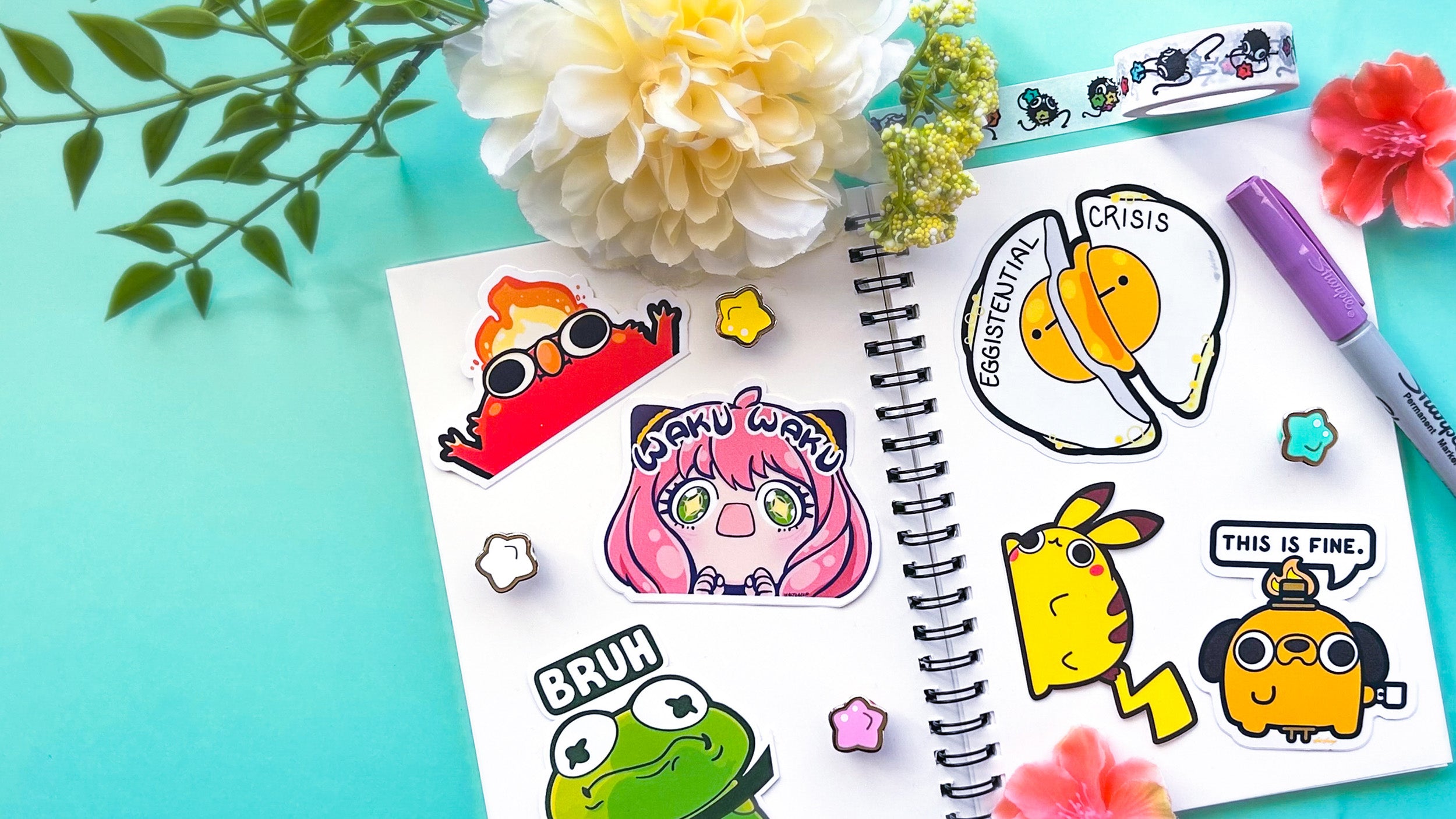 Stickers, Decals, and Accessories - TealTeacup LLC