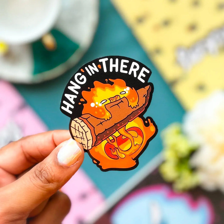 Hang in There Sticker – TealTeacup Shop