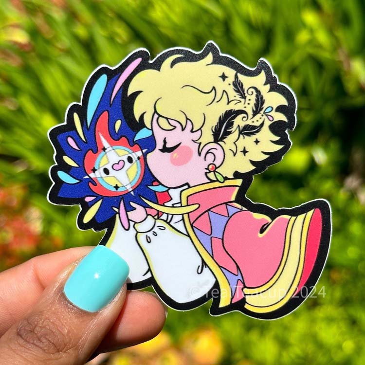 Howl "Catch a Falling Star" Sticker – TealTeacup LLC