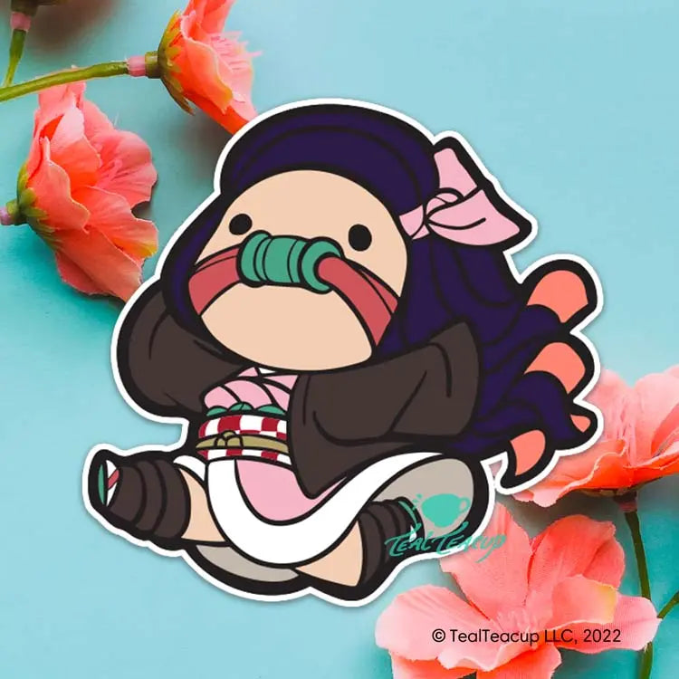 Nezzy Running Decal - TealTeacup LLC